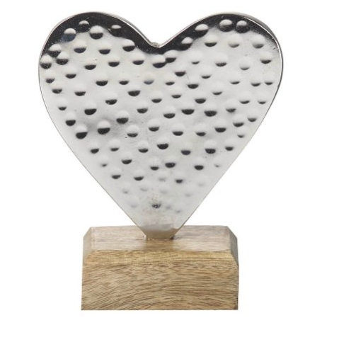 Parlane Wood & Metal Heart - Various Sizes – Concepts of Rye